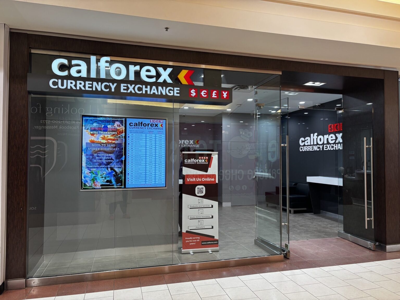 Edmonton, AB - Southgate Mall - Calforex Currency Exchange